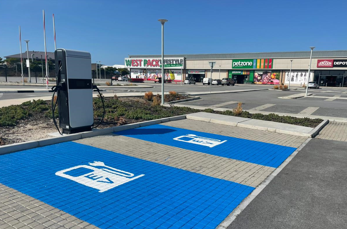 EV charging power at retail park in Gqeberha – Rubicon